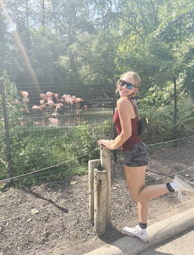 Taking a walk on the wild side: Frontier’s Savannah Offenberger ...